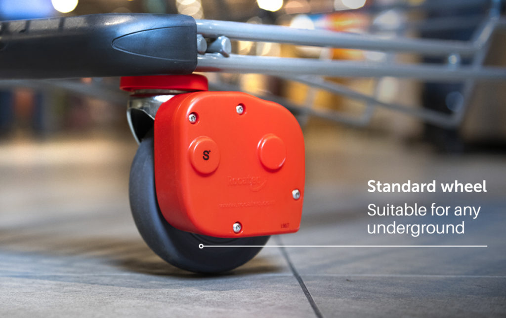 Secure your shopping carts | Save costs with cart security | Rocateq