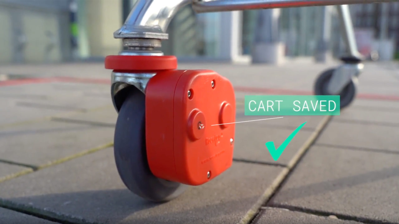 Secure your shopping carts and shopping baskets | Rocateq